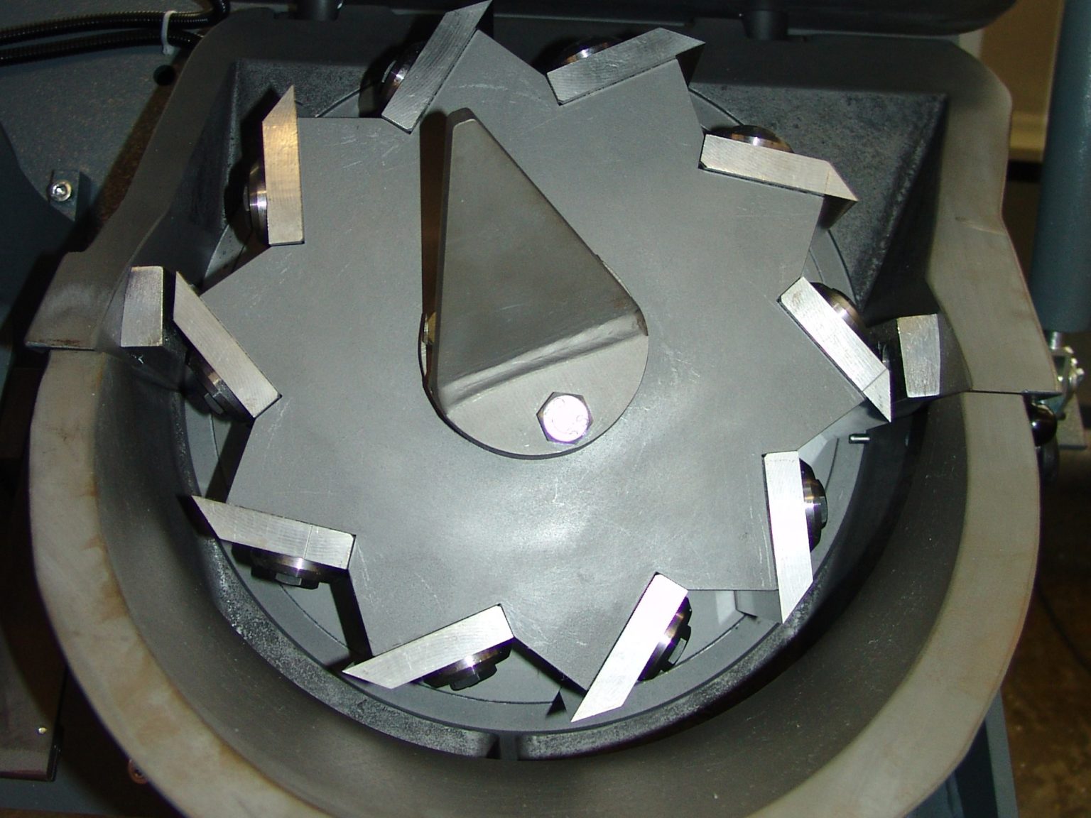 Beside the press granulator GRS 180, GRS 300 - GETECHA