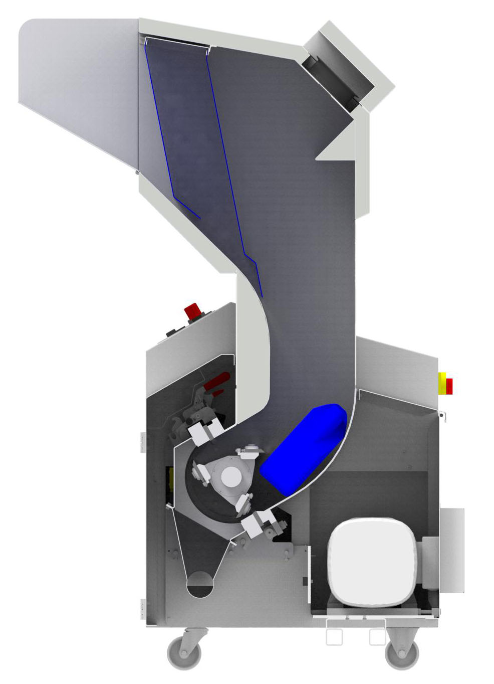 Granulator for blow moulding - GETECHA