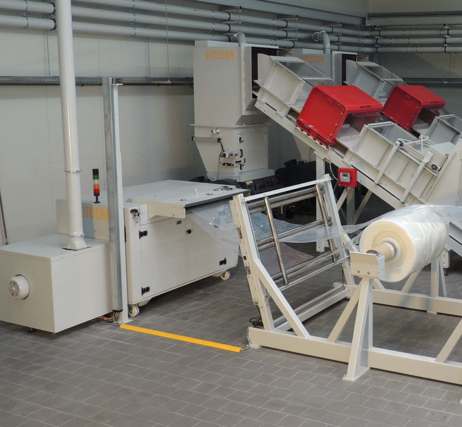 Thermoforming granulators - GETECHA