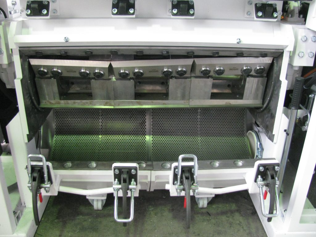 Mid-size Granulator RS 38000, central, rotary cutter - GETECHA